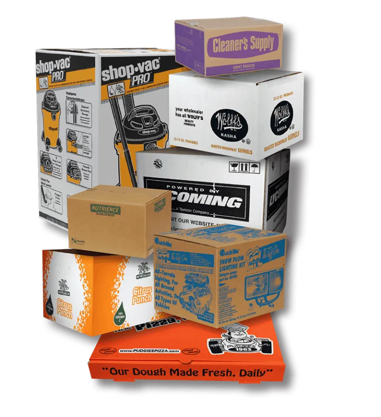 Custom Printed Corrugated Boxes and Packaging | Tyoga Container ...