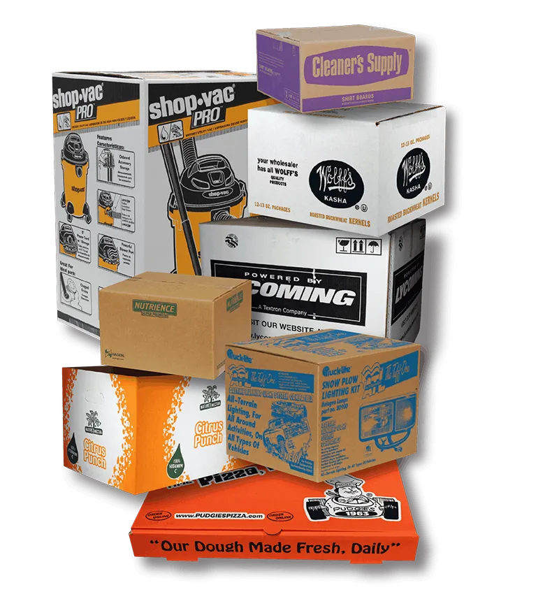 Custom Printed Corrugated Boxes and Packaging | Tyoga Container ...